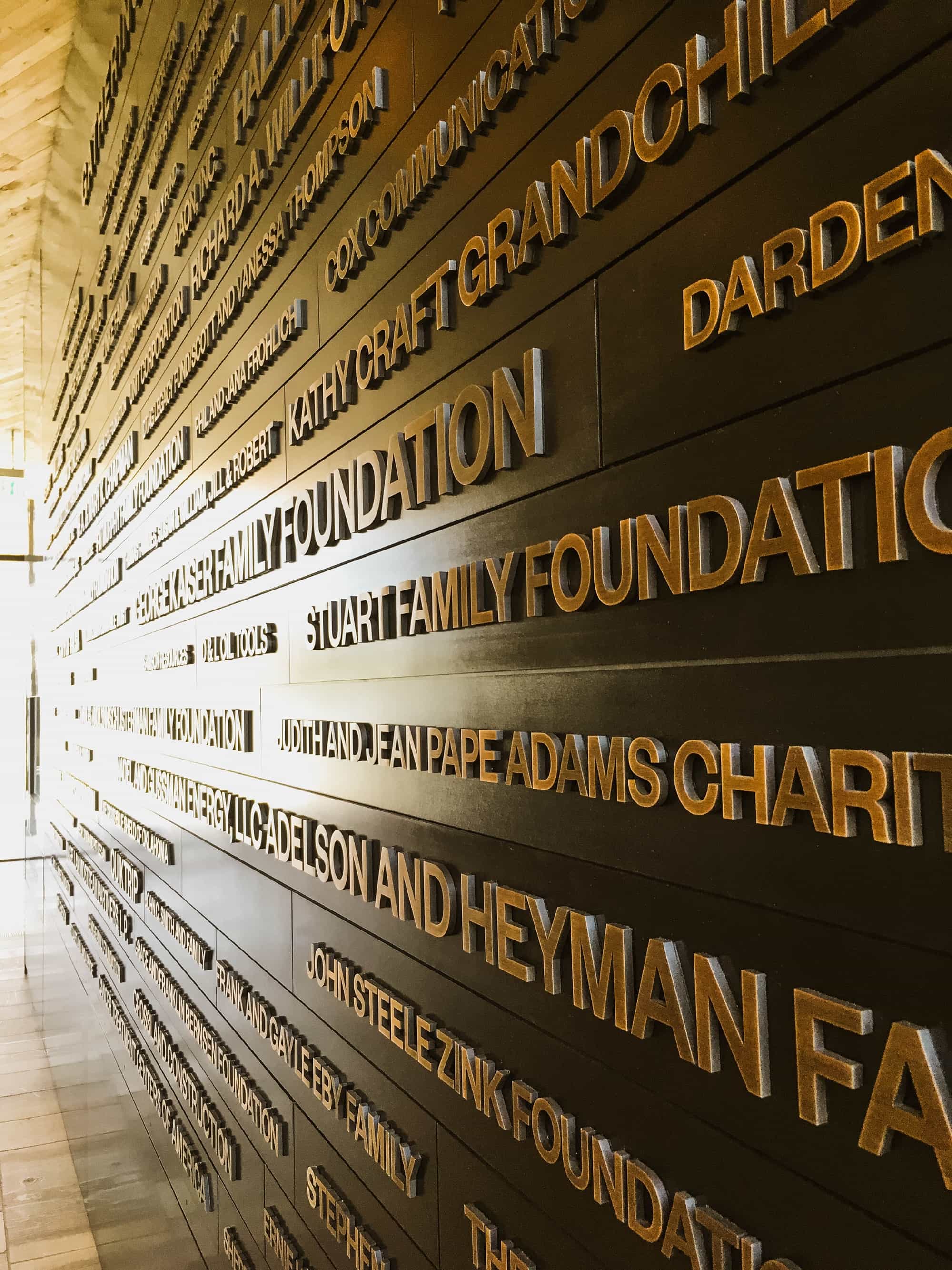 Donor Recognition Gallery – Donor Walls – PDG
