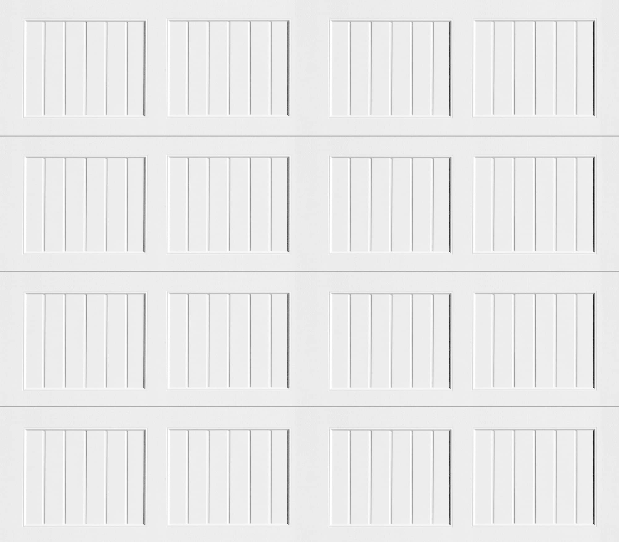 Raised Steel Panel Residential Garage Door | Midland Garage Door