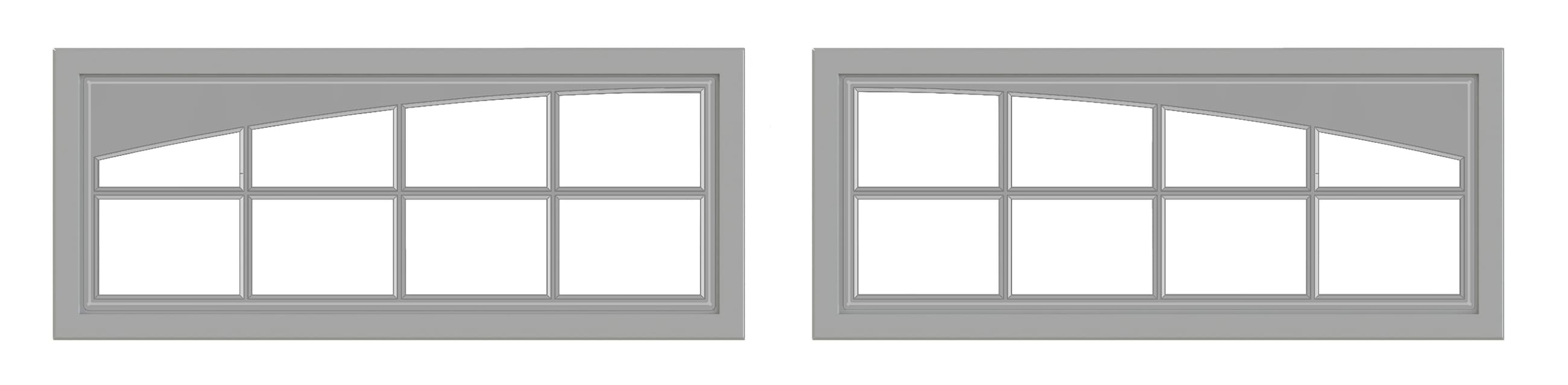 Recessed Long Panel - AAA Garage Door