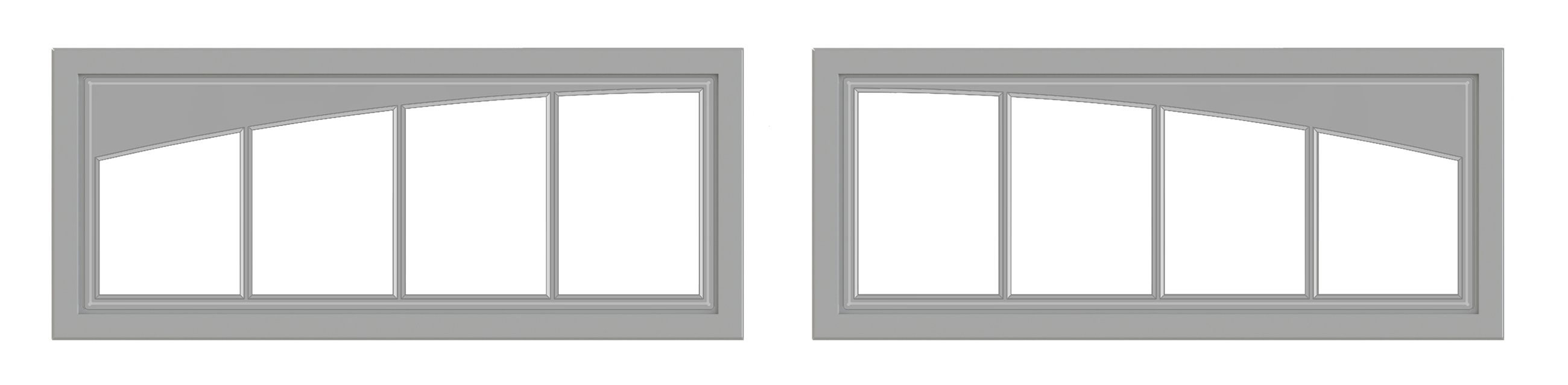 Recessed Long Panel - AAA Garage Door