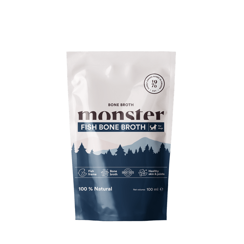 Monster Dog Bone Broth Fish | Monster Pet Food