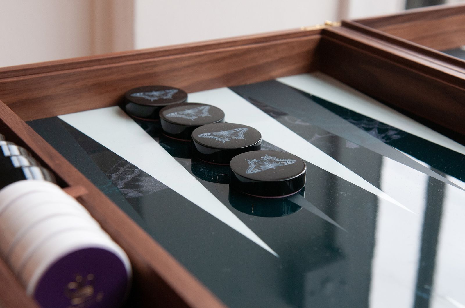 Swallowtail Backgammon Set - Purling