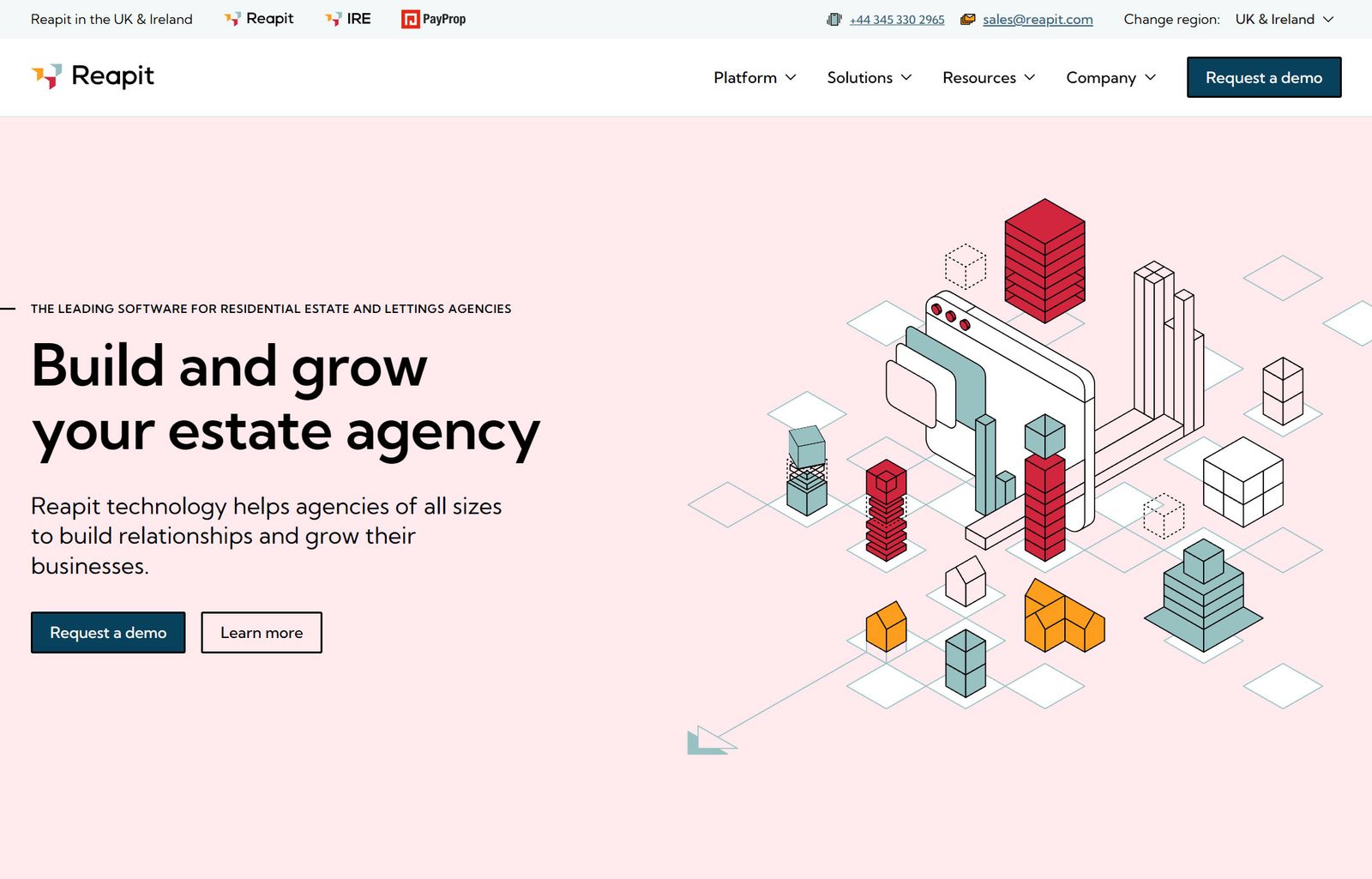 Webflow Project for Reapit