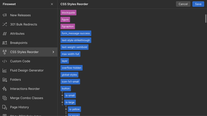 Products and Apps for Webflow