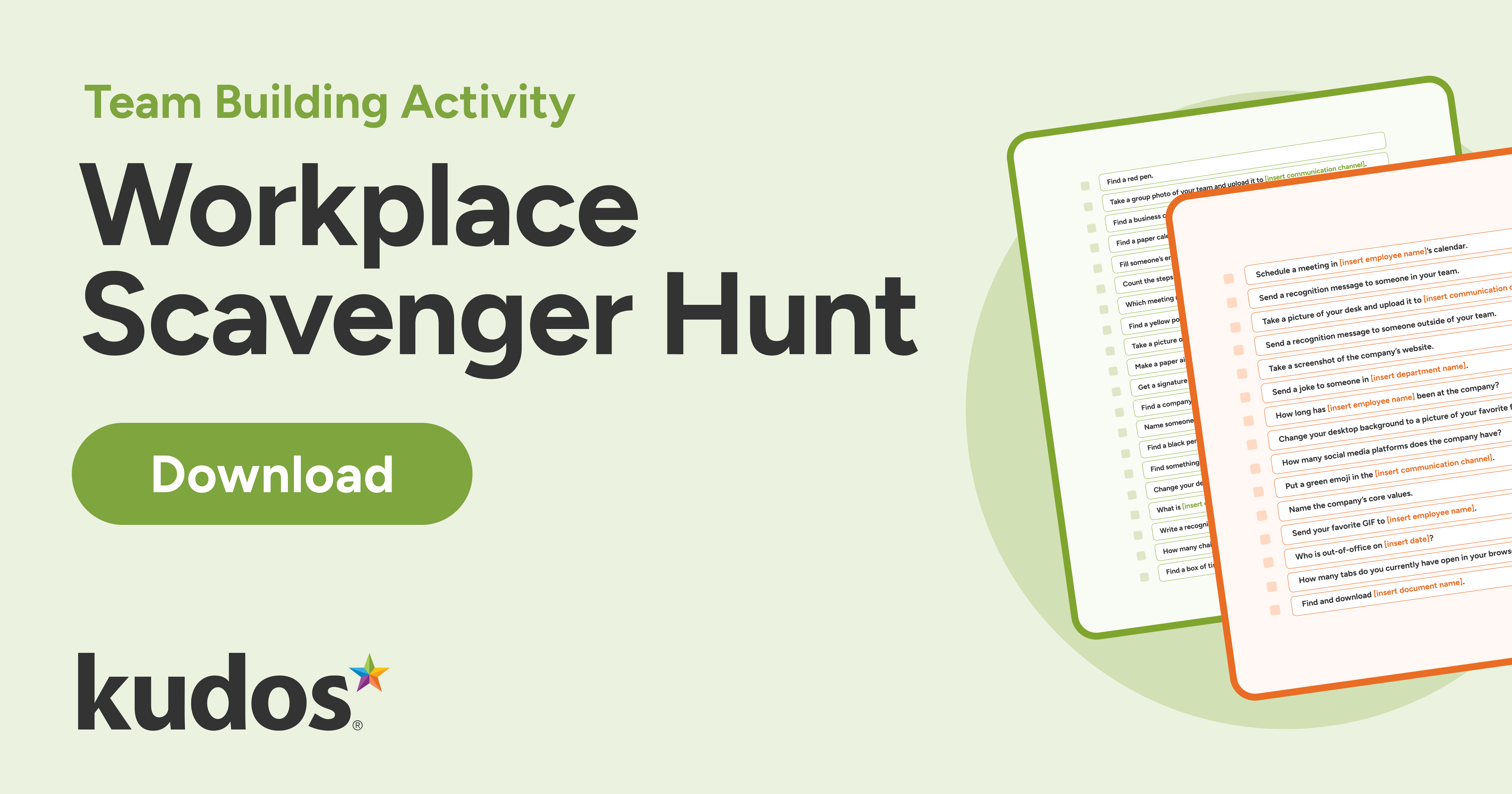 Workplace Scavenger Hunts | Kudos®