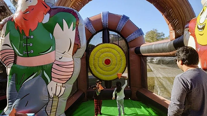 Inflatable Interactive Game Rentals in Dallas, TX | Freedom FUN USA