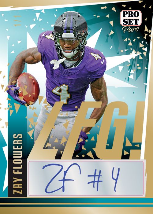2023 Pro Set Pure Football - Leaf Trading Cards