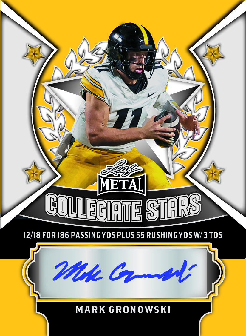 2025 Leaf Collegiate Stars Metal - Leaf Trading Cards