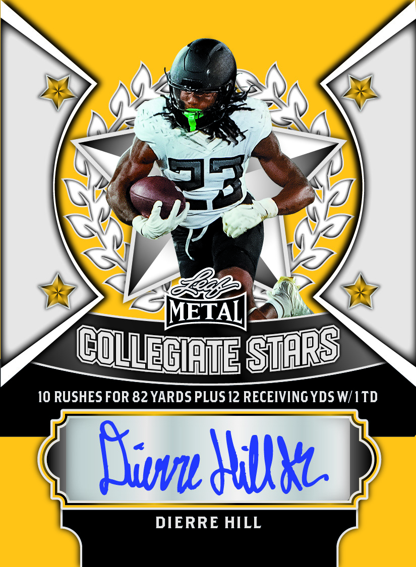 2025 Leaf Collegiate Stars Metal - Leaf Trading Cards