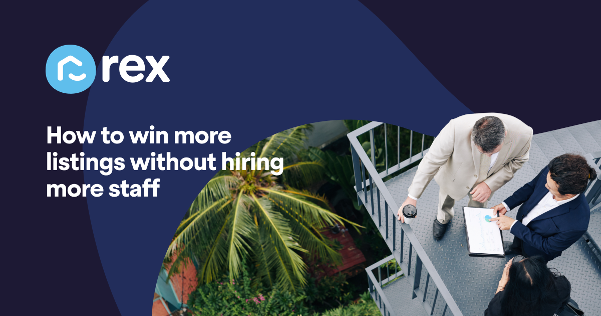 Win More Real Estate Listings with Less Staff — Rex Software