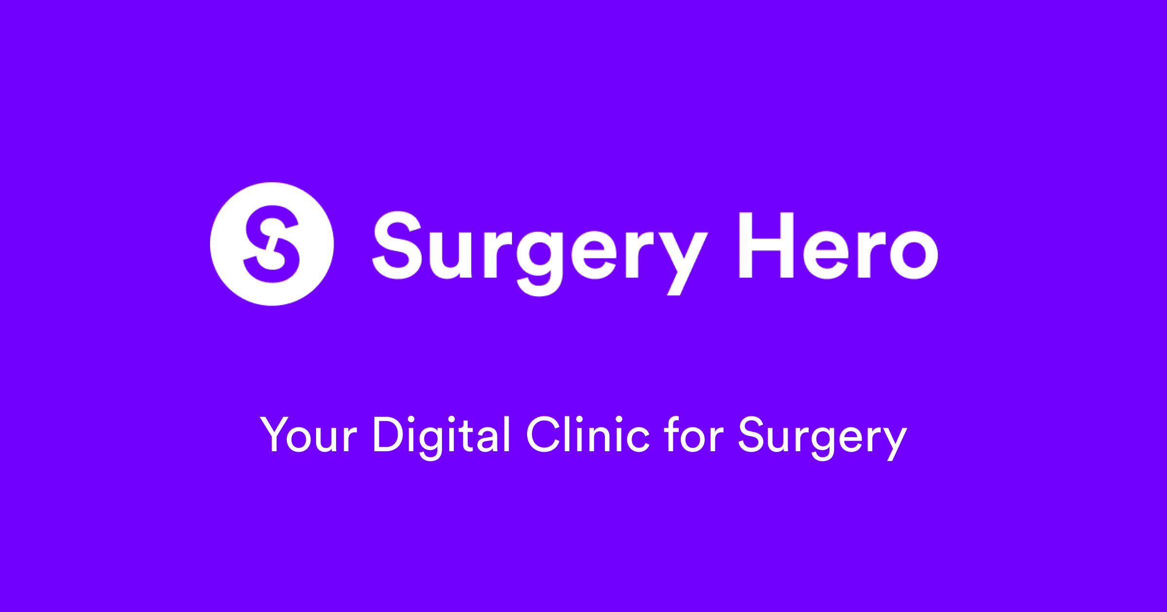 Digital Clinic for Surgery | Surgery Hero