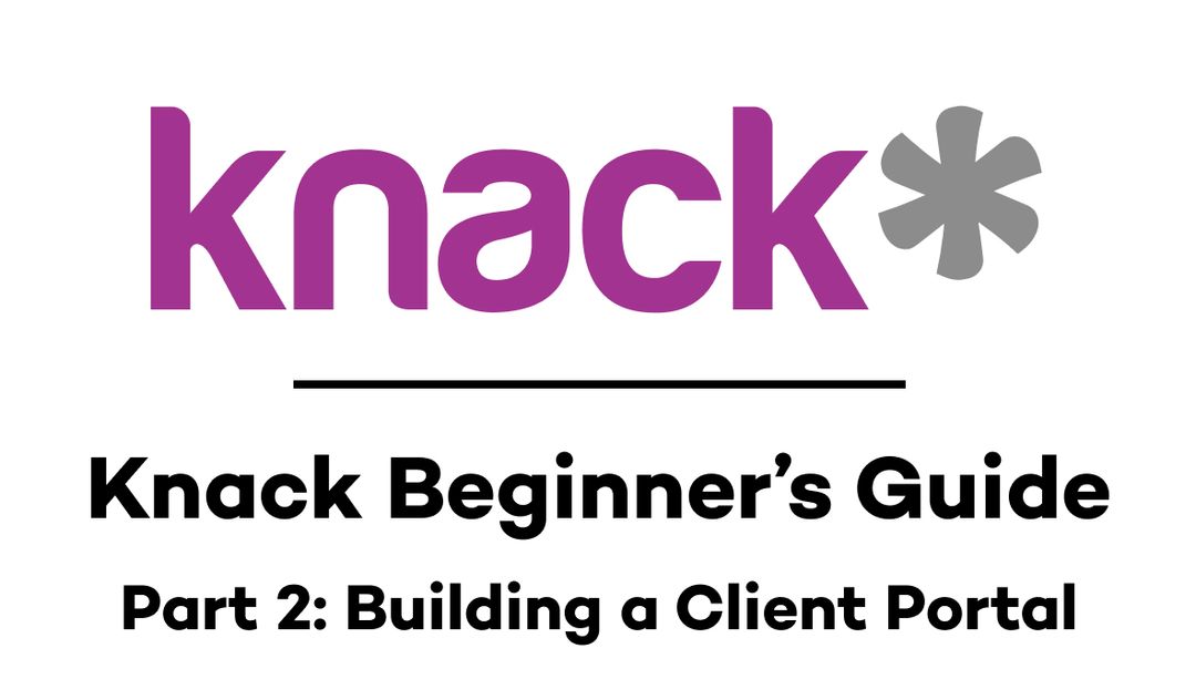 How to Create a Customer Portal with Knack