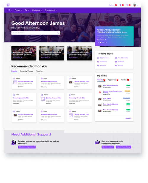 Case Study: Creating an Engaging User Experience with Employee Center