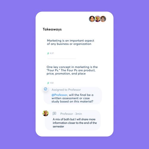 Lecture Notes - Real-time for Students & Teachers | Otter.ai