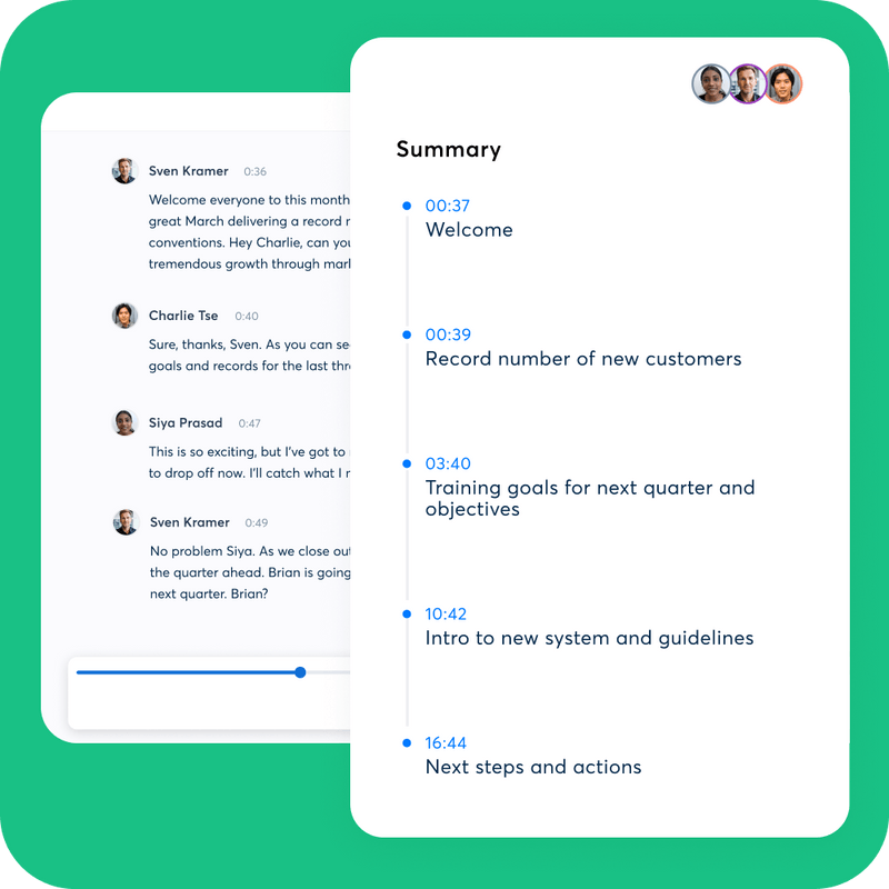 Transcribe all conversations | Otter.ai