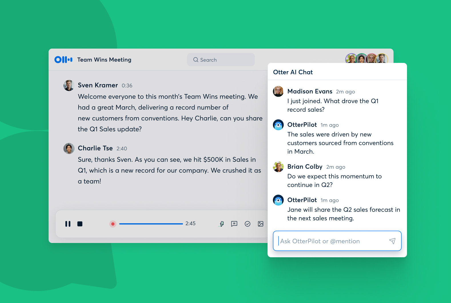 Otter AI Chat for meetings | Otter.ai