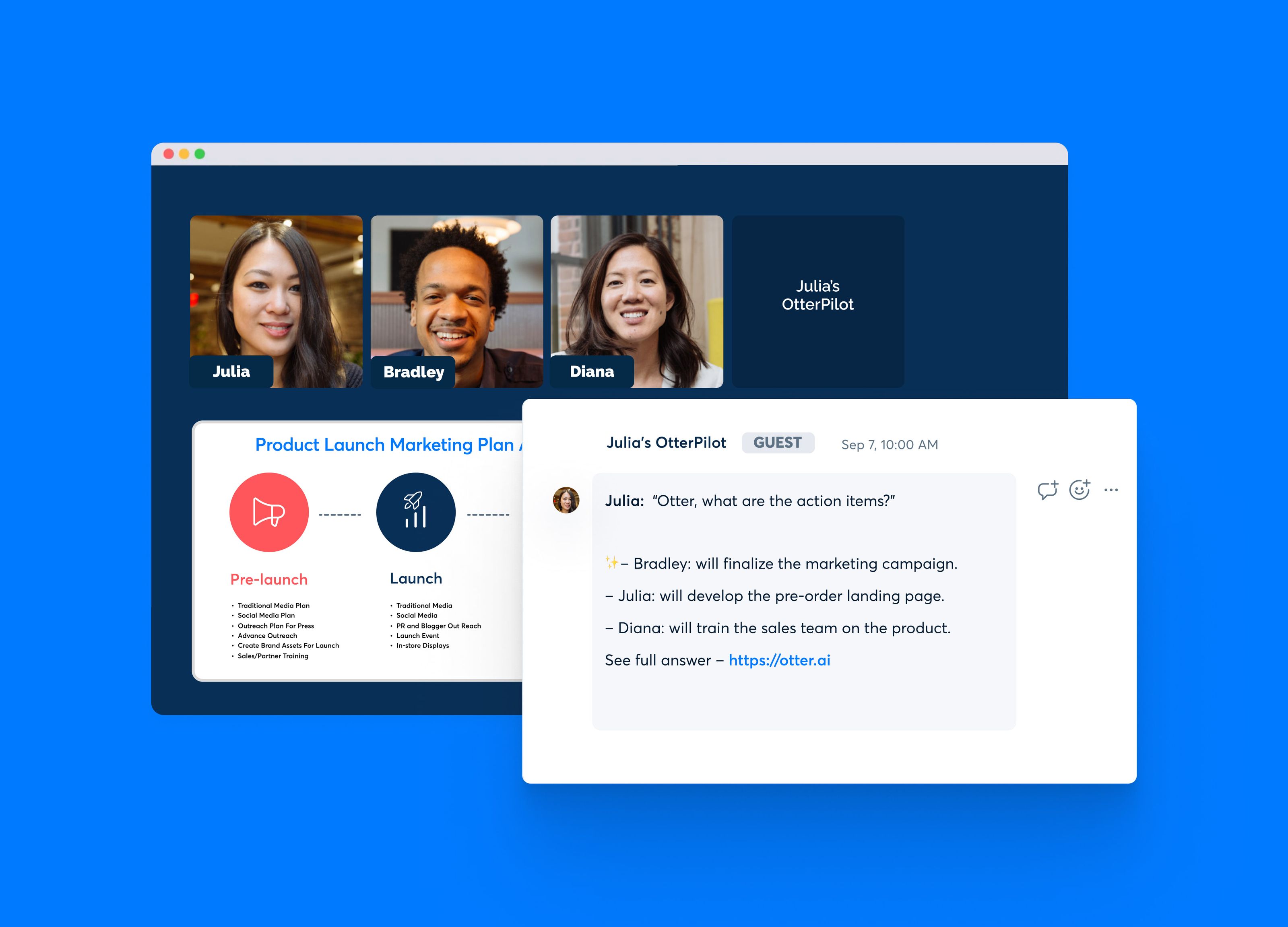 Meeting Notes - Real-time, Shareable, Secure | Otter.ai
