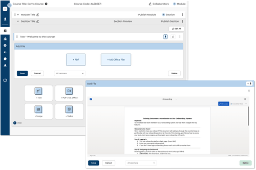 Microsoft Compatible LMS