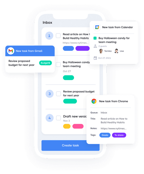 GQueues - Manage tasks & to-do lists with your Google Account