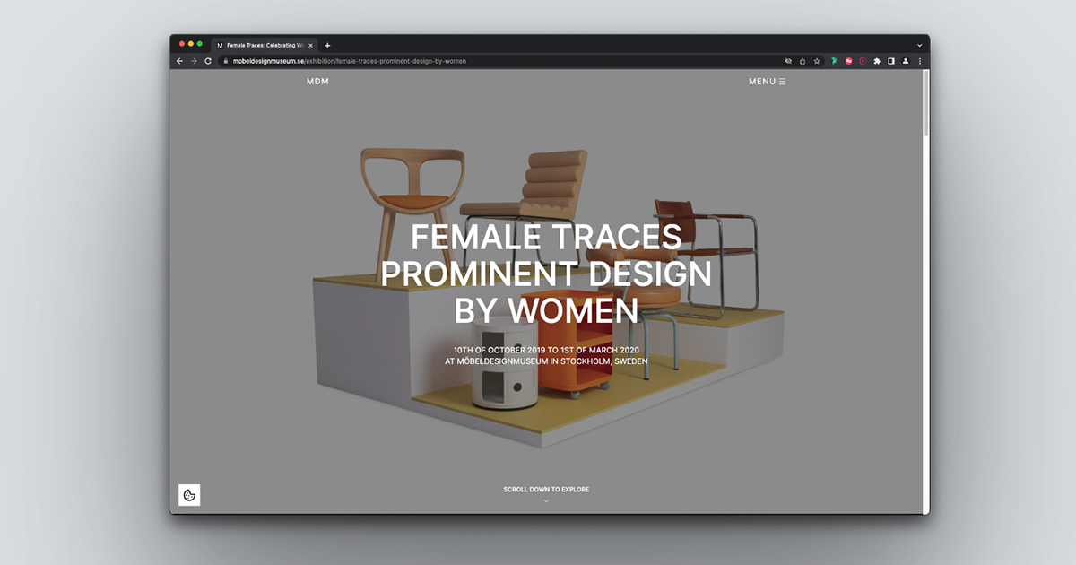 Female Traces: Celebrating Women in Furniture Design History