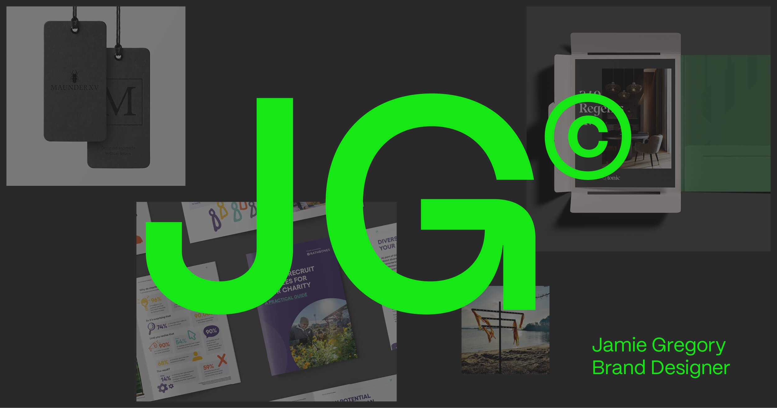 Jamie Gregory / Graphic Designer, Brand Design & Identity