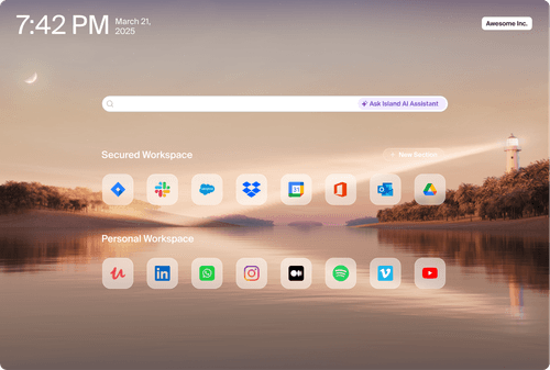 Island | The Enterprise Browser