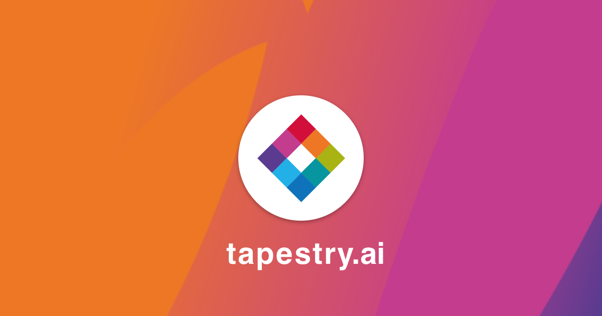 Home | tapestry.ai® - Unlock, Own, and Trade Your Data in Real-Time