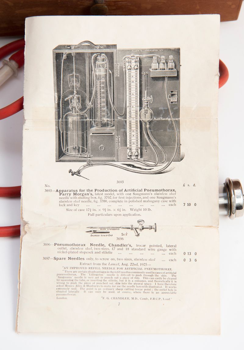 Northland Medical Museum: pneumothorax machines