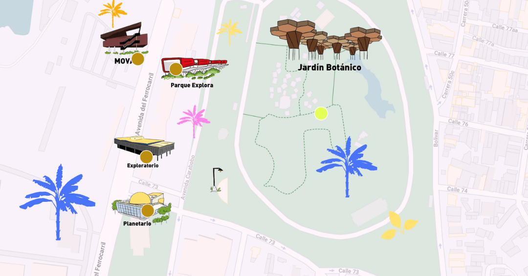 Digital Push Pin Map - Proxi is a free, easy map tool