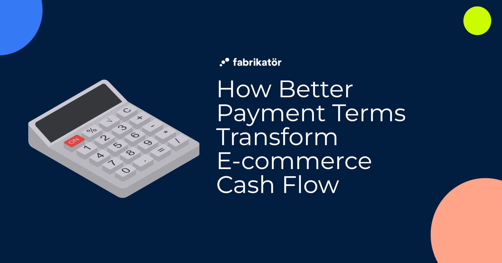 Weeks of Supply Formula (WOS Formula) in eCommerce
