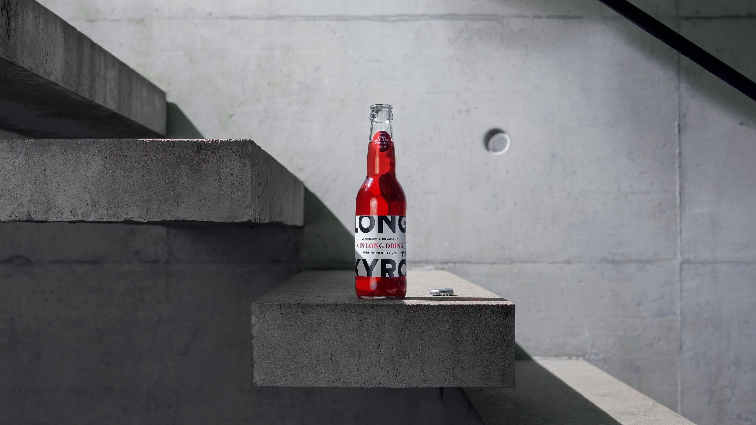 Kyrö distillery branding by Werklig