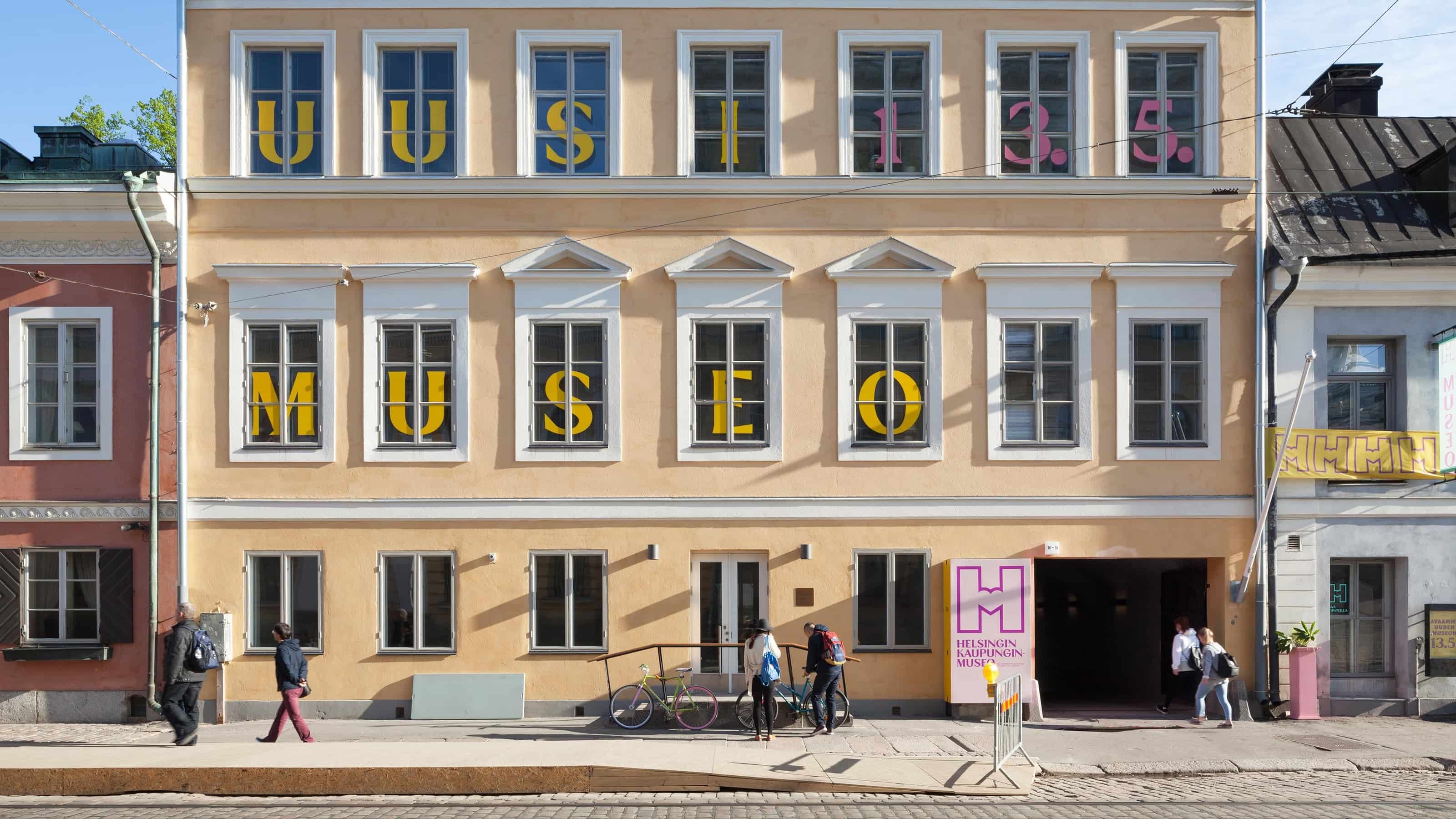 Helsinki City Museum identity by Werklig