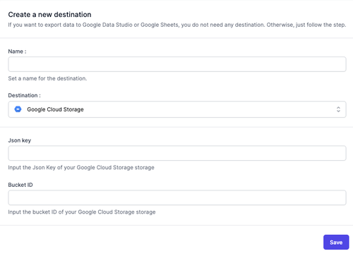 Connect Microsoft Ads to Google Cloud Storage | Catchr