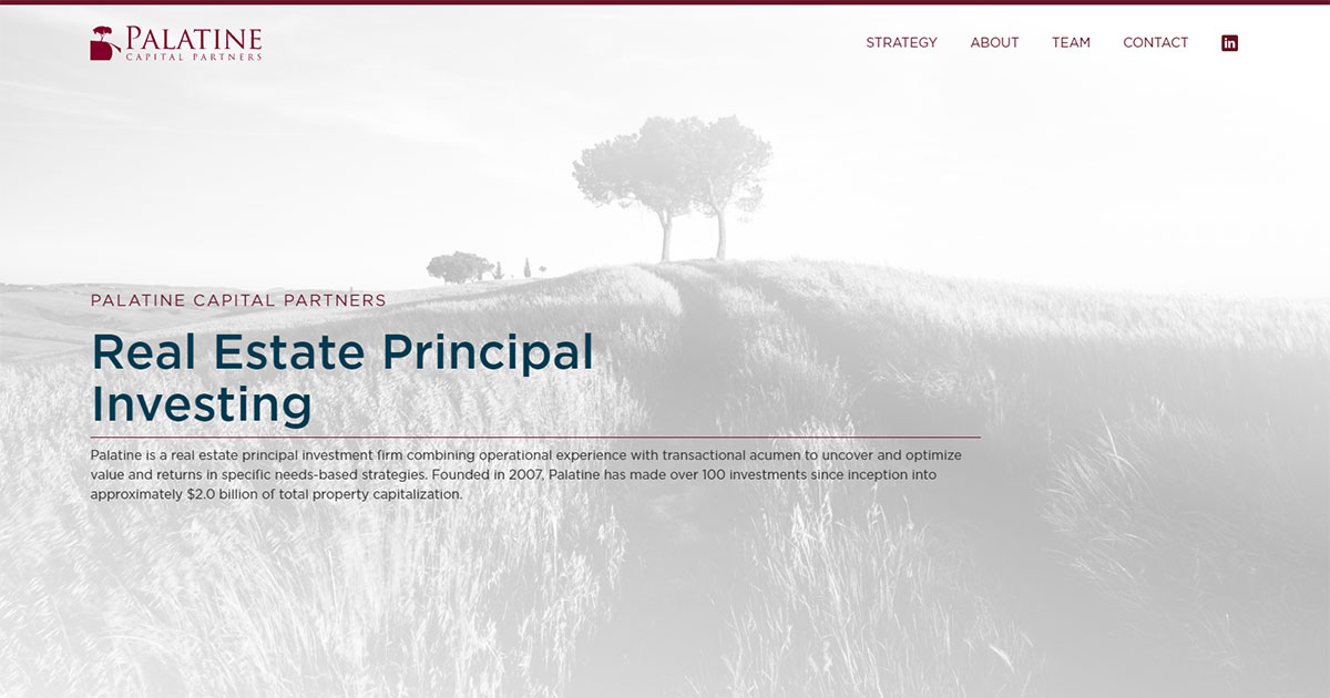 Palatine Capital Partners | Real Estate Principal Investing
