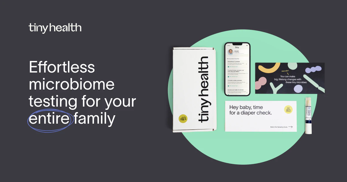 Effortless microbiome testing for your entire family – Tiny Health