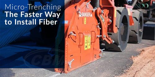 Micro-Trenching the Faster Way to Install Fiber - CBM, Inc.