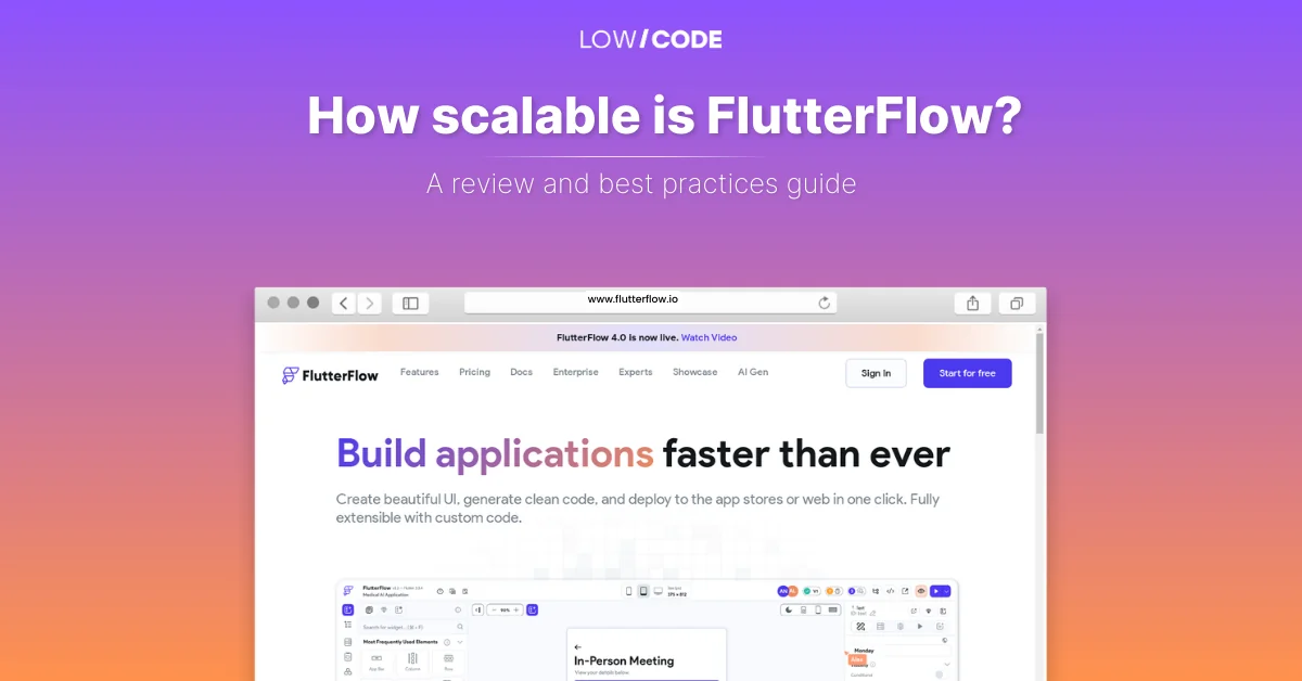 FlutterFlow vs Flutter: A comparison for 2024