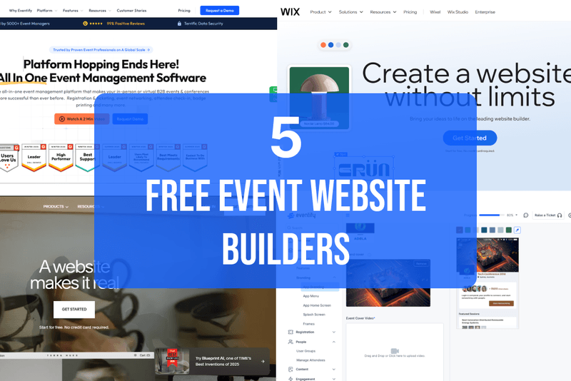 Free Custom Event Website Builder: Top 5 Picks (2026)