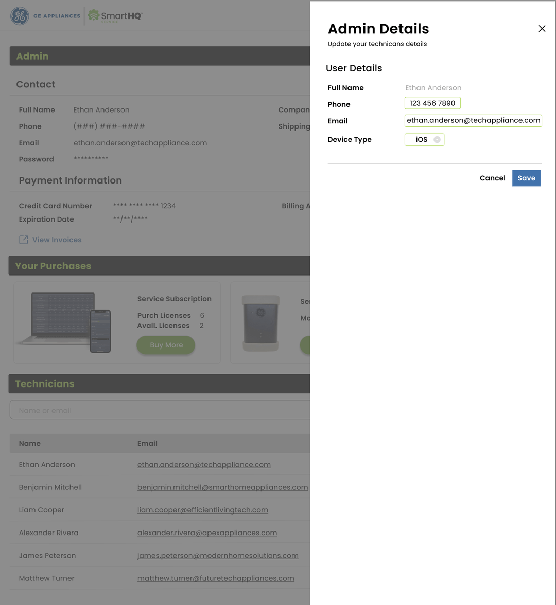 SmartHQ™ Service | Customer Portal Guide