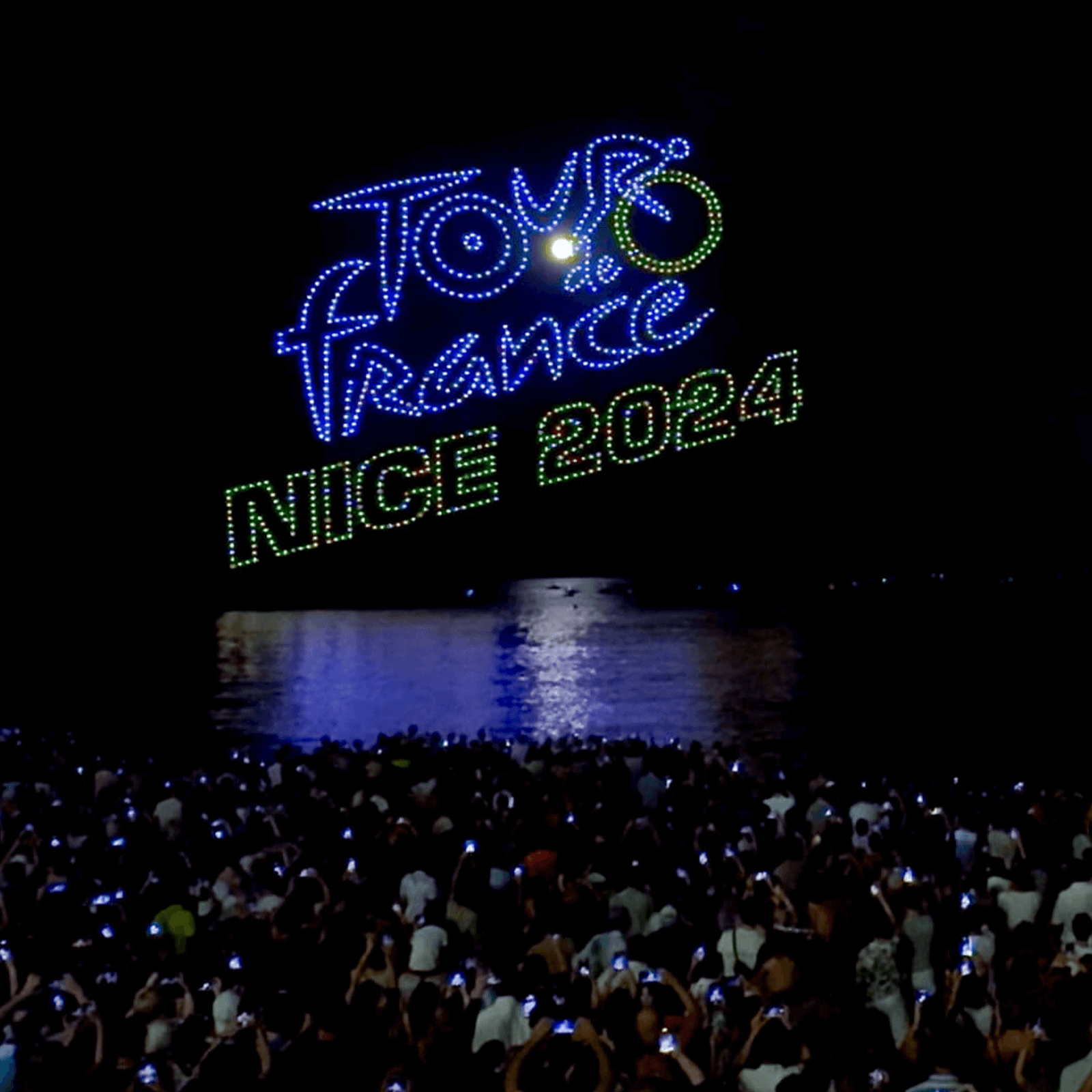 The Tour de France arrival in Nice