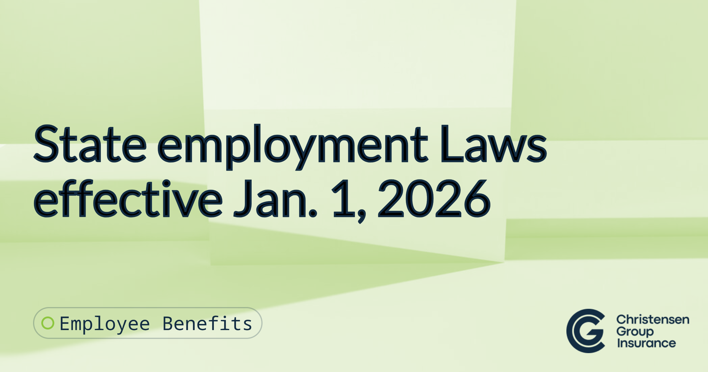 State Employment Laws Effective Jan. 1, 2026 | Compliance Guide ...