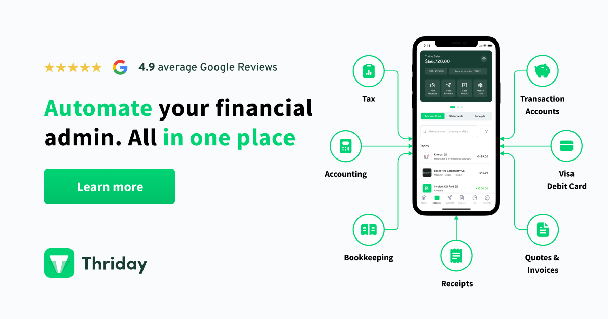 Business Banking, Invoicing, Accounting & Tax - Automated, In One Place