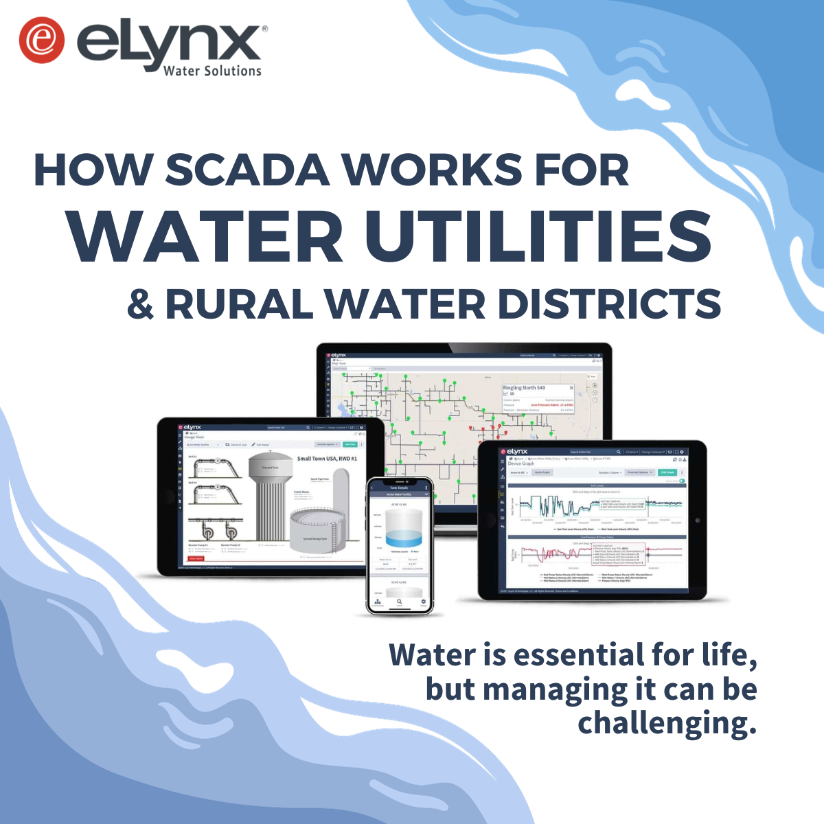 How SCADA Works for Water Utilities and Rural Water Districts - eLynx ...