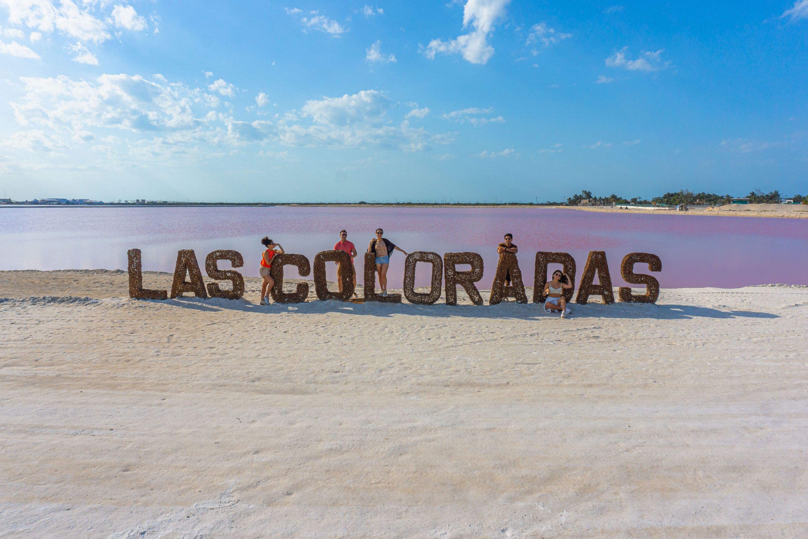 Las Coloradas | Laguna Rosa en Yucatán