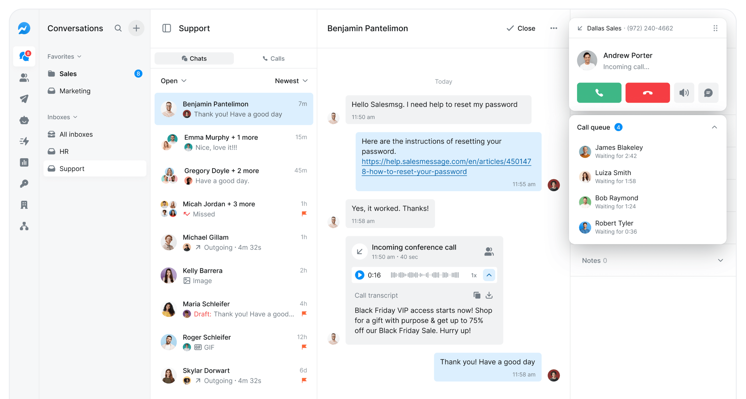 Salesmsg - Simple, Scalable, Business SMS Texting & Calling