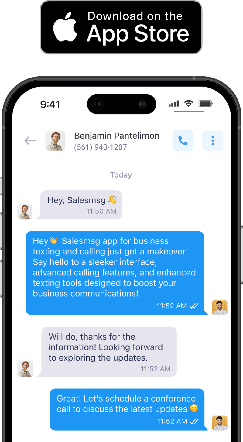 Salesmsg - Simple, Scalable, Business SMS Texting & Calling