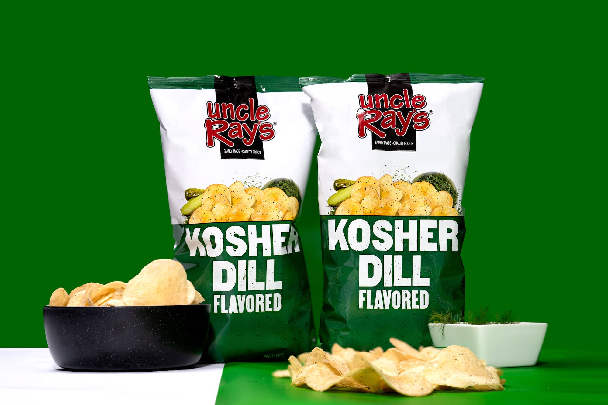 Uncle Ray's Kosher Dill Potato Chips