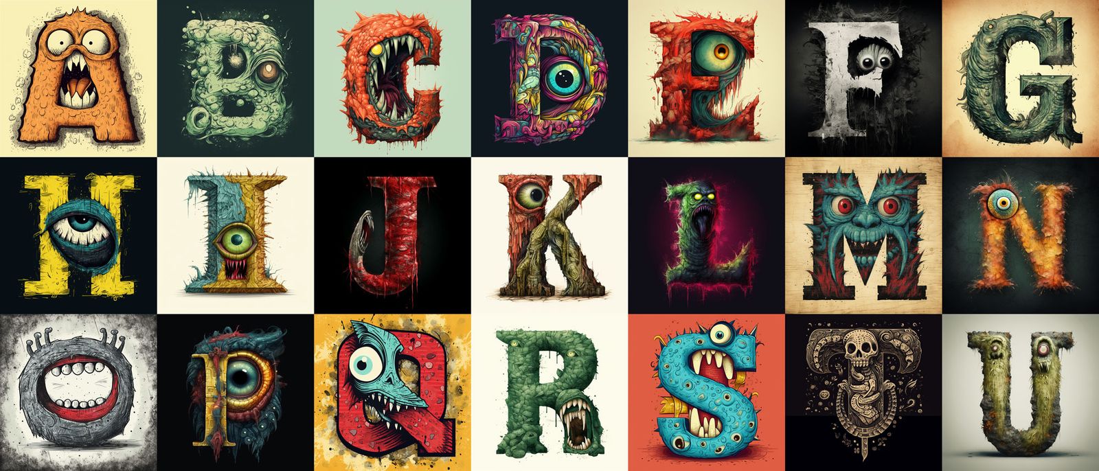 Creating in Sets: Our Monster Alphabet | by Culture Pilot