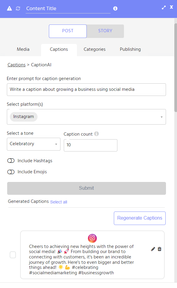 How to Use Caption Generators to Scale SMM Services | Cloud Campaign