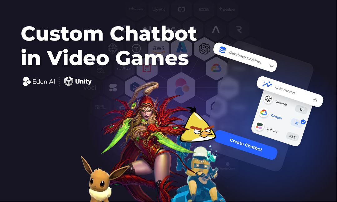 Build and deploy a Custom LLM Chatbot in Unity | Eden AI